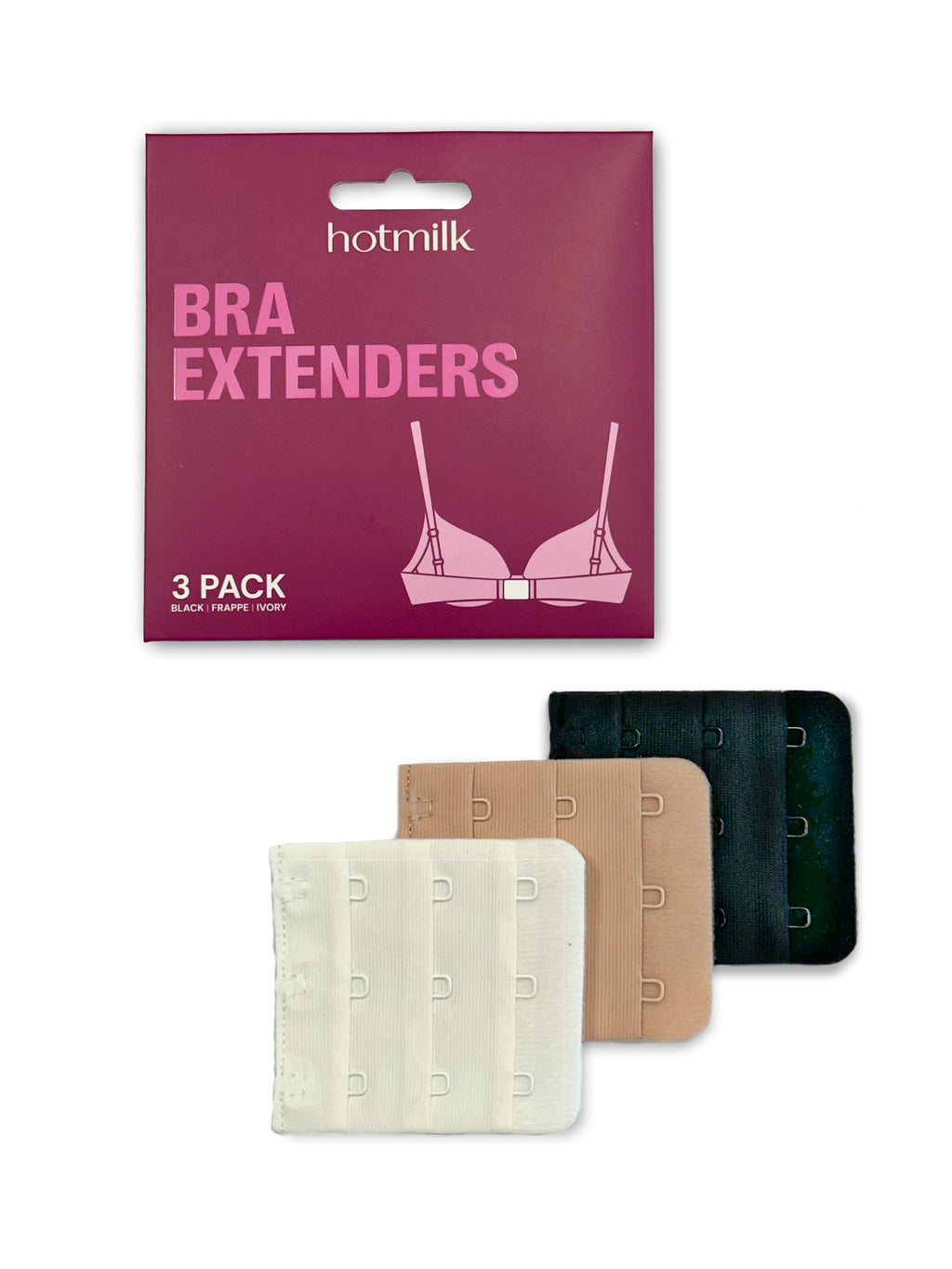 Bra Extenders - 3 Pack – Hotmilk Lingerie